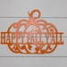 Happy Fall Yall Pumpkin Metal Sign, Fall Door Hanger, Fall Wreath, Fall ...
