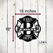 Firefighter Custom Metal Sign, Fire Department Sign, First Responder ...