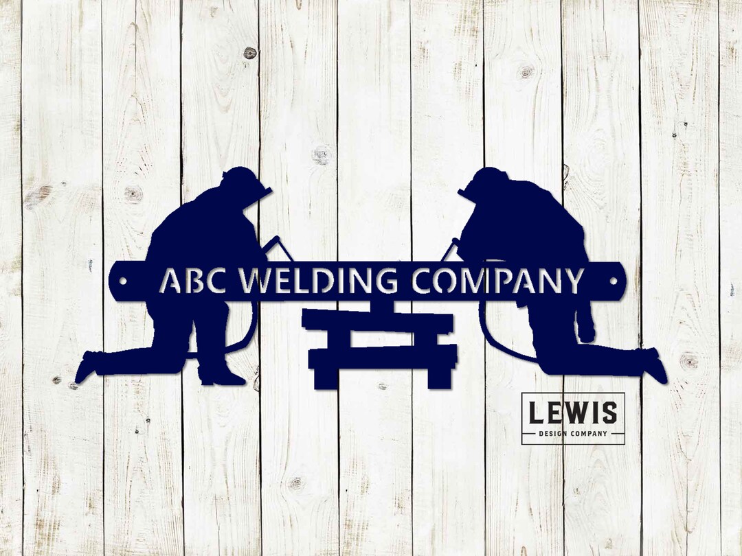 Pipeline/welding Custom Name Metal Sign - Garage Decor, Shop Decor ...