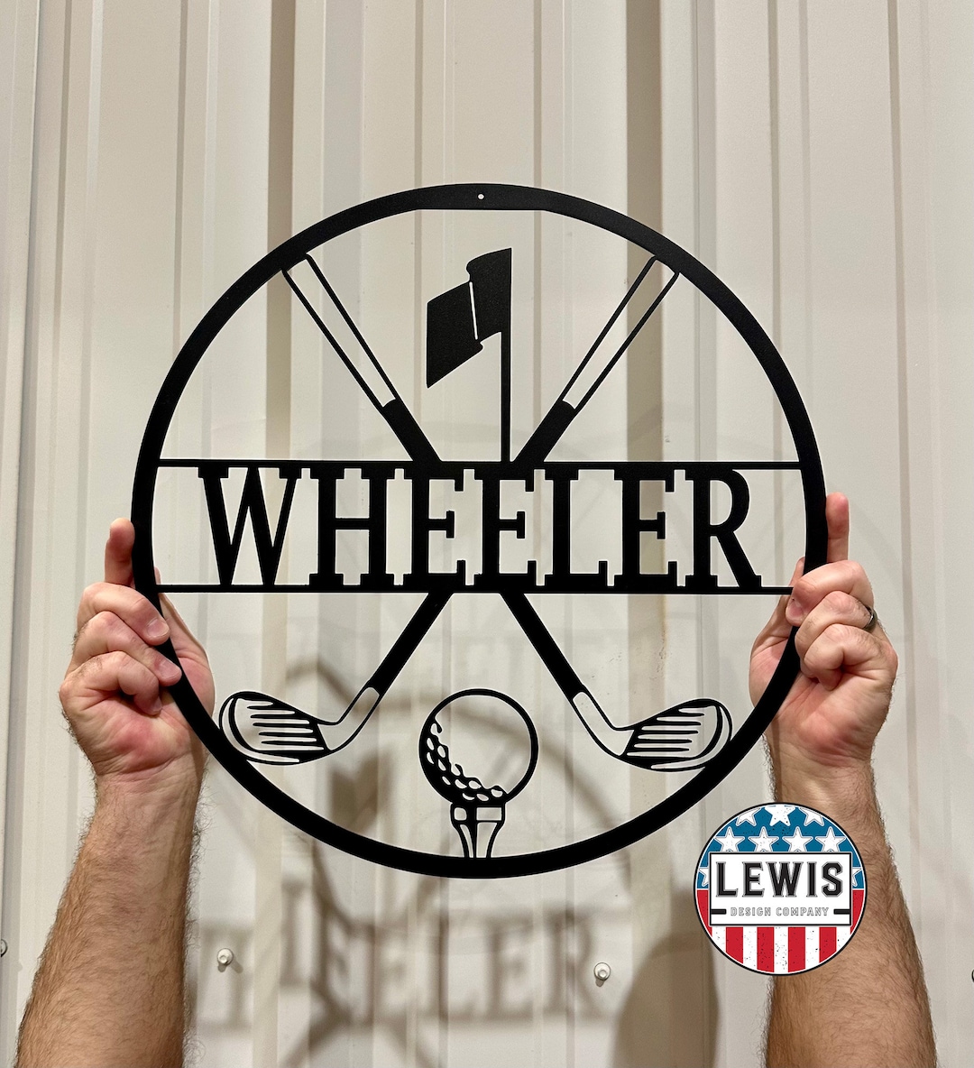 Golf Custom Name Metal Sign, Golf Sign, Bar Sign, 19th Hole, Custom ...