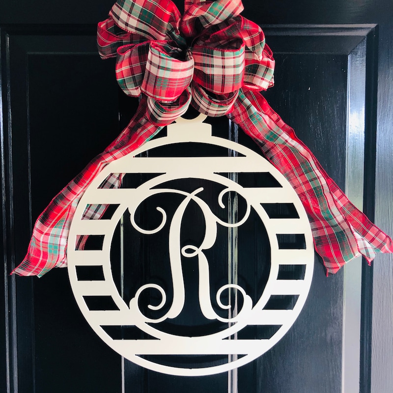 Monogram Decor - Etsy
