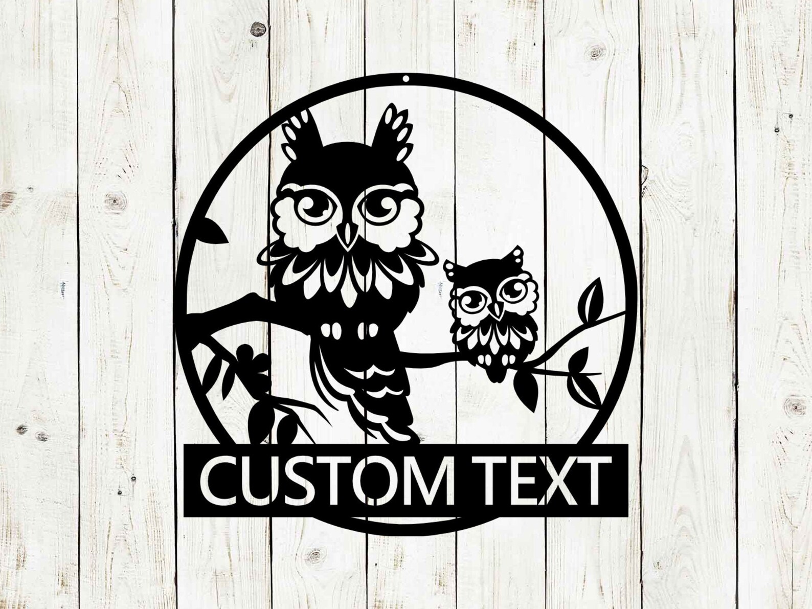 Owl Custom Name Sign Custom Sign Monogram Sign Wedding - Etsy
