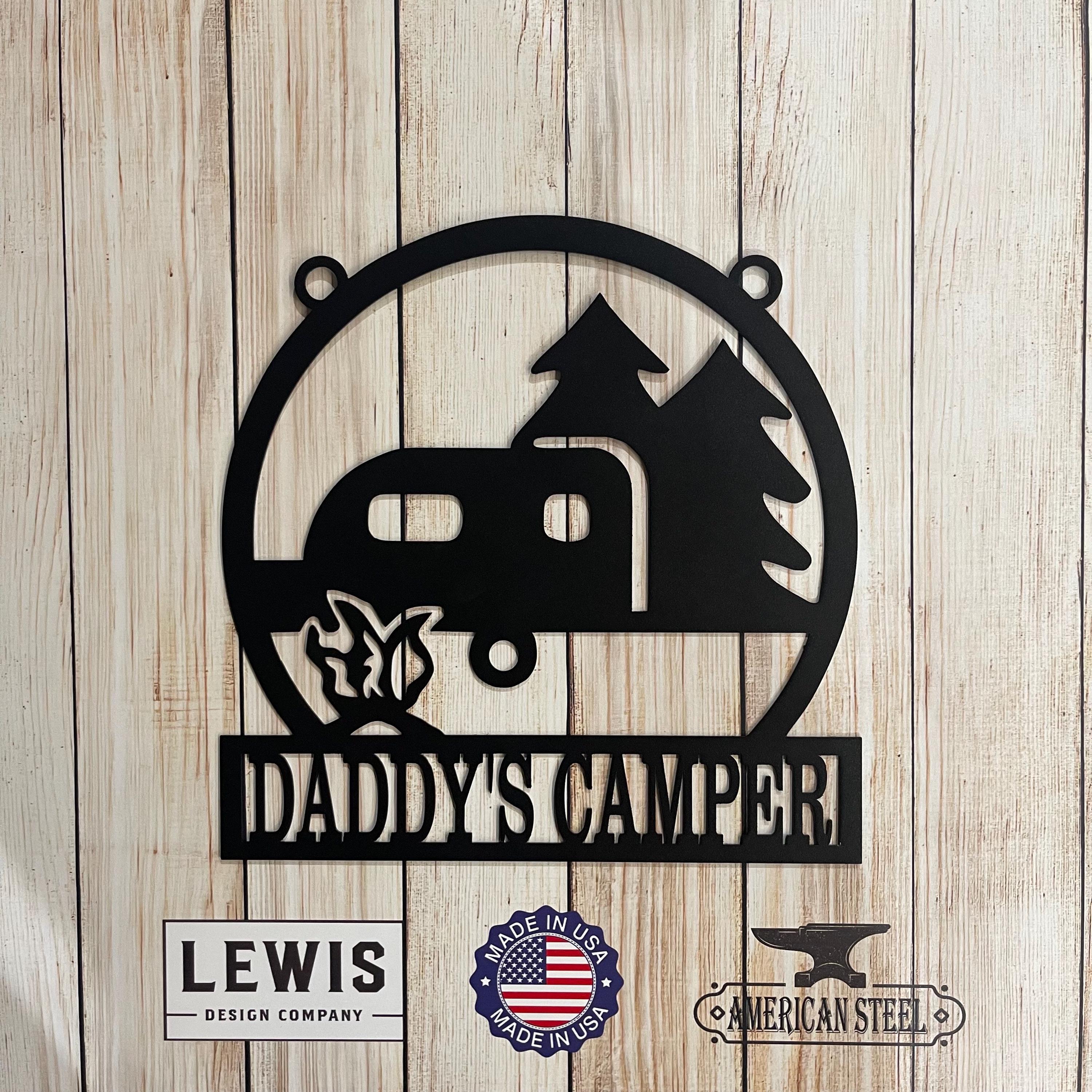 Camper Custom Yard Sign, Custom Camper Yard Sign, Custom RV Sign ...