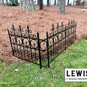Decorative Metal Garden Edging, Garden Fence Decoration, Metal Garden ...