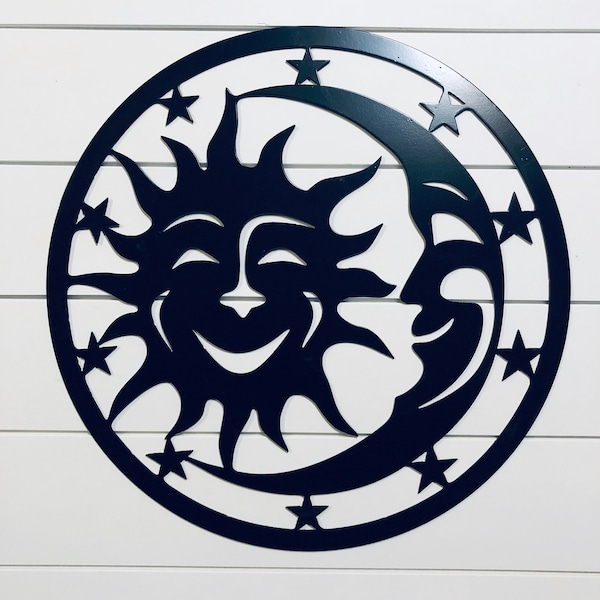 Metal Sun Wall Art - Etsy