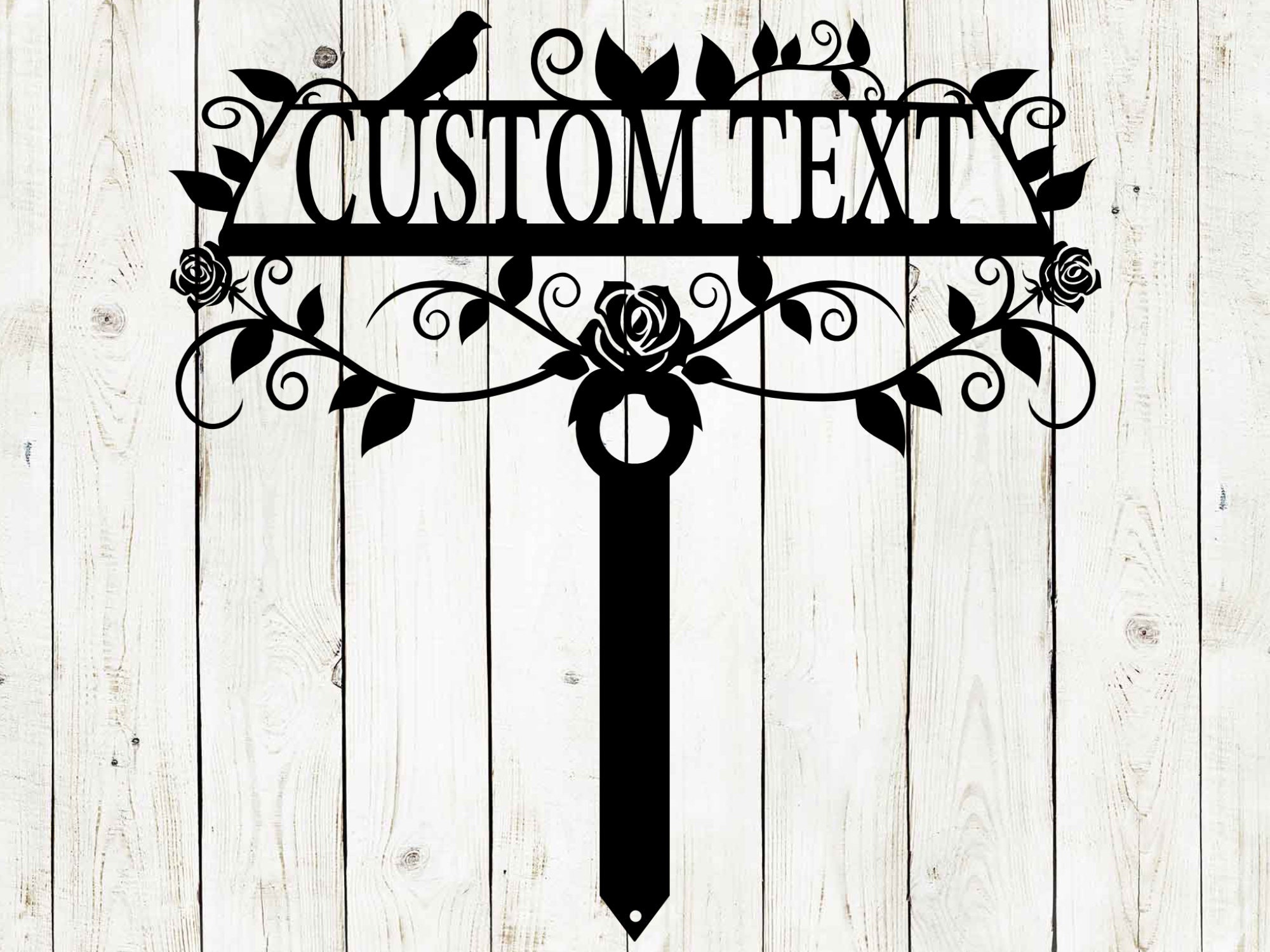 Custom Garden Sign, Rose Garden, Garden Sign, Personalized Sign ...
