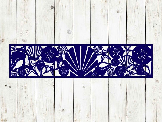 Sand Dollar Shell and Starfish Wall Art Seashells Beach - Etsy