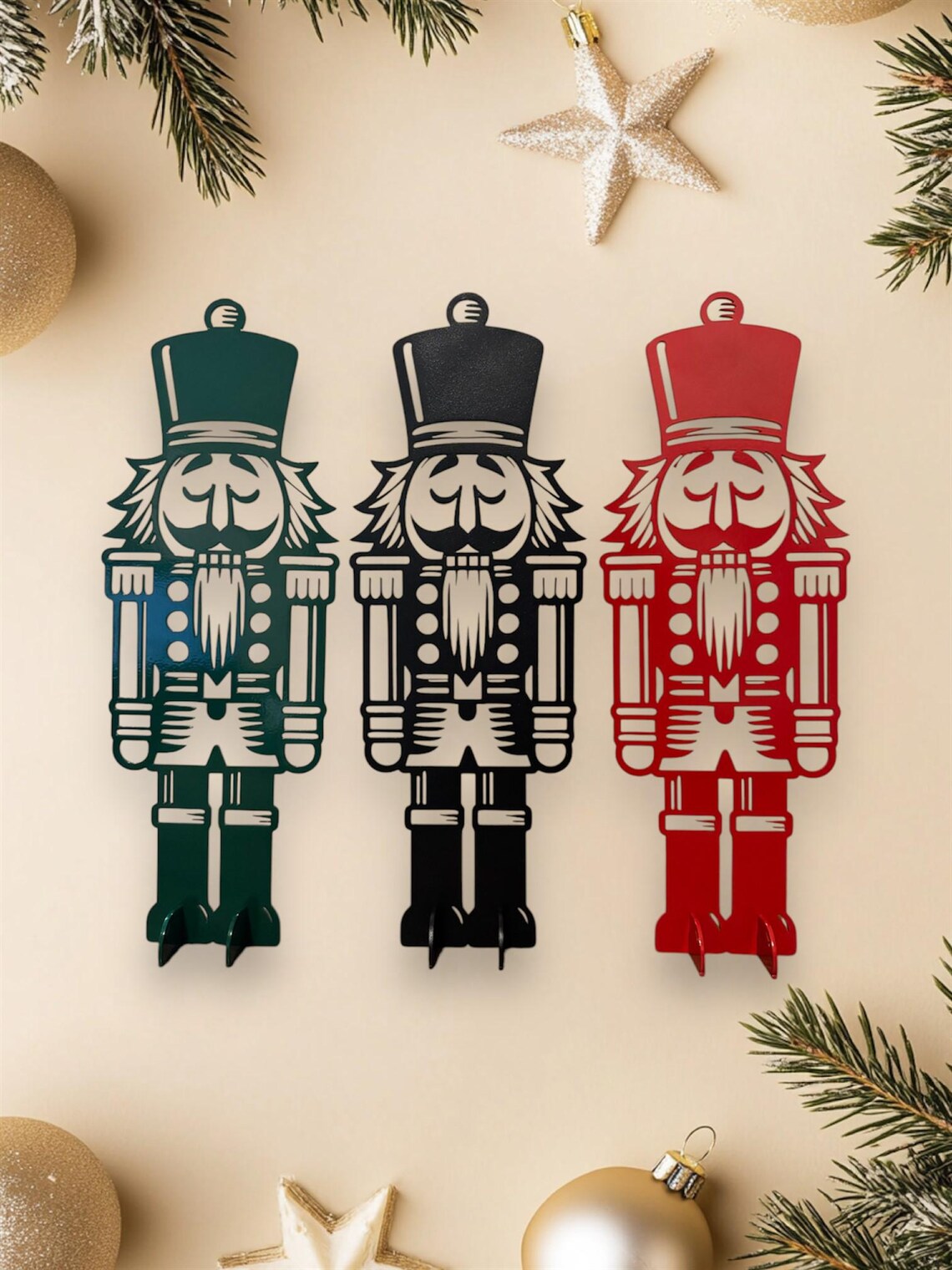 Nutcracker Metal Christmas Decor, Nutcracker Decor, Christmas Decor - Etsy