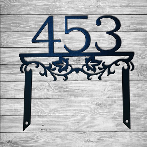 Custom Metal Fabricated Address Sign House Numbers Address - Etsy