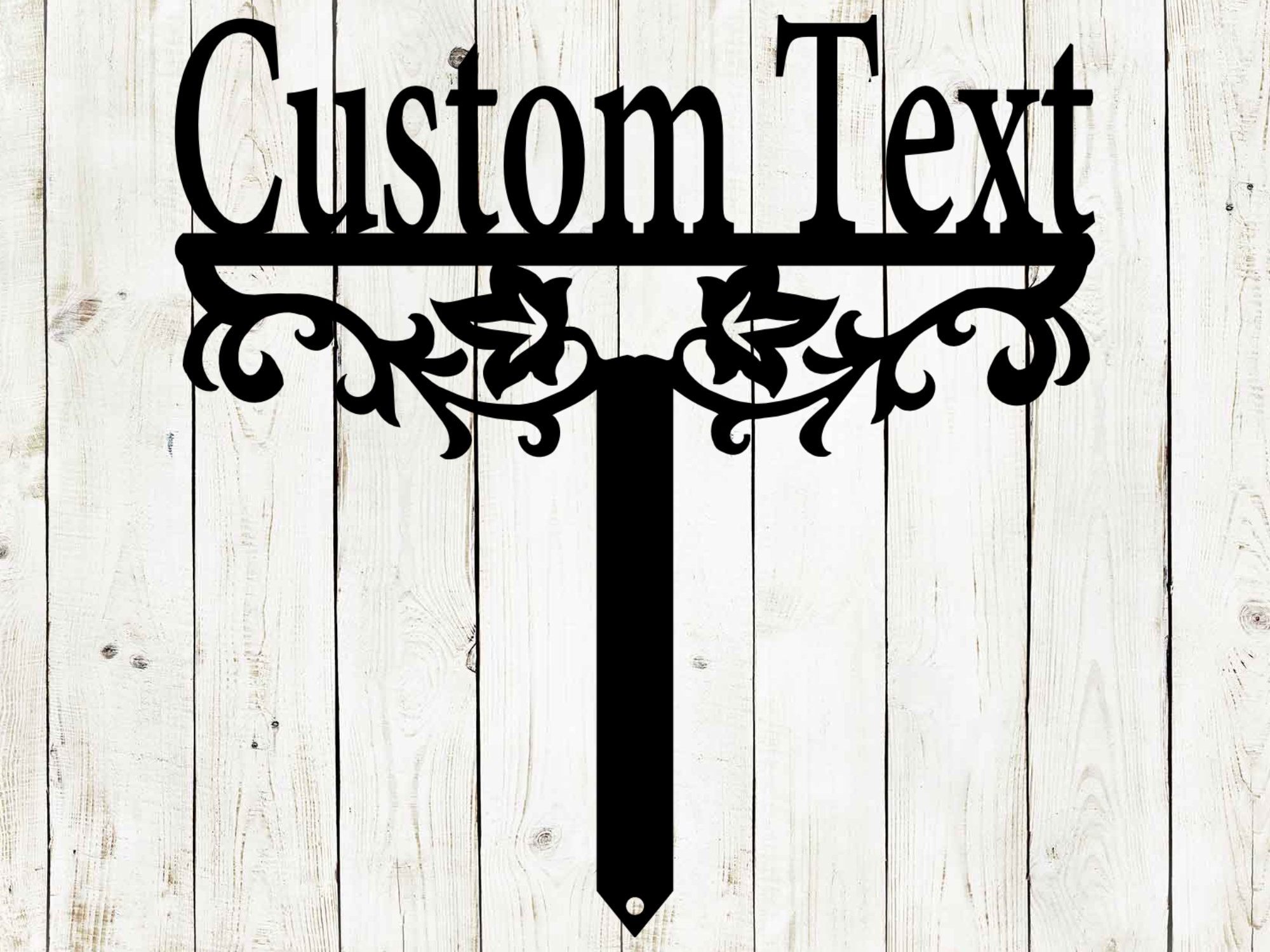 Custom Yard Stake Metal Sign Garden Stake Garden Art Metal - Etsy