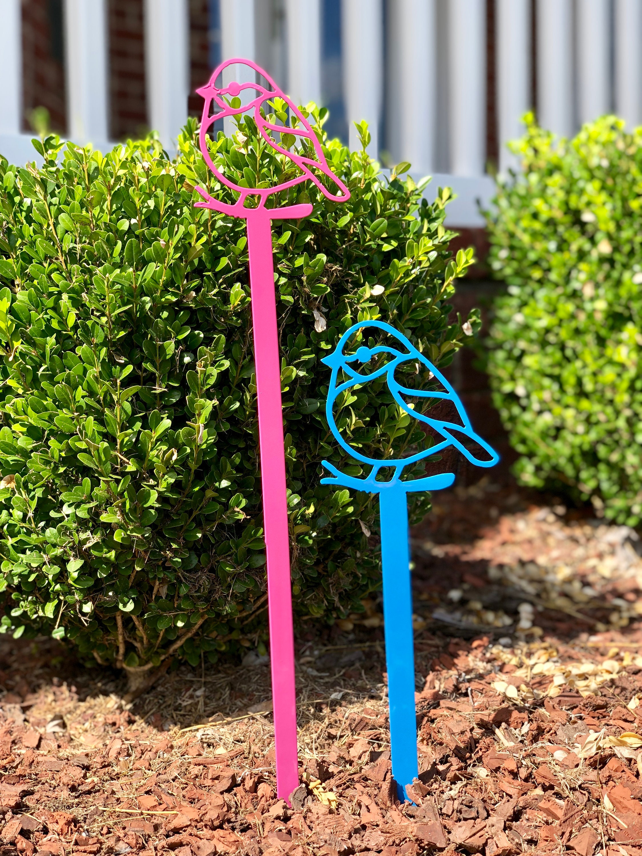 Bird Yard Sign, Metal Sign, Outdoor Decor, Custom Metal Art, Bird, Gift ...