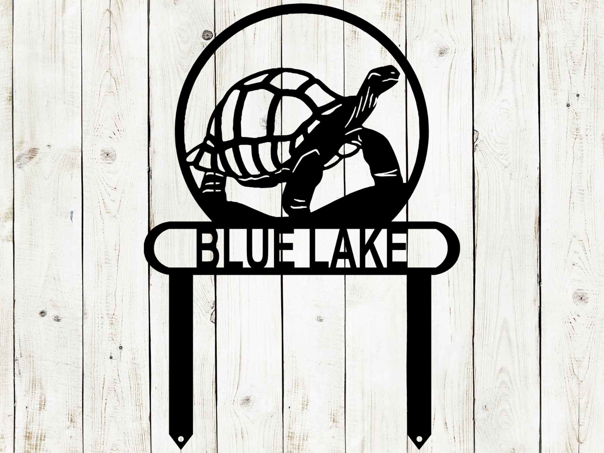 Turtle Custom Metal Sign Personalized Sign Outdoor Sign | Etsy