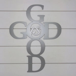God is Good Metal Sign, Metal Wall Art, Metal Signs, Home Decor ...