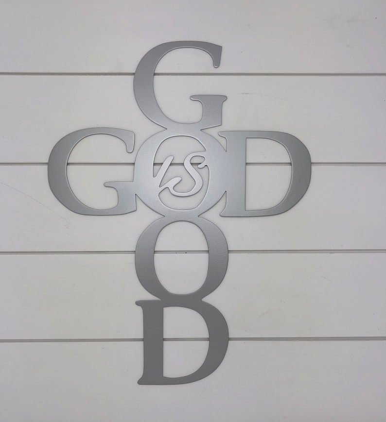 God is Good Metal Sign, Metal Wall Art, Metal Signs, Home Decor ...