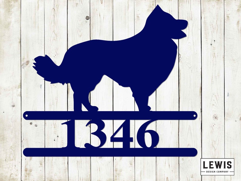 Collie Wall Sign With Custom Name, Metal Sign, Collie, Custom Metal ...