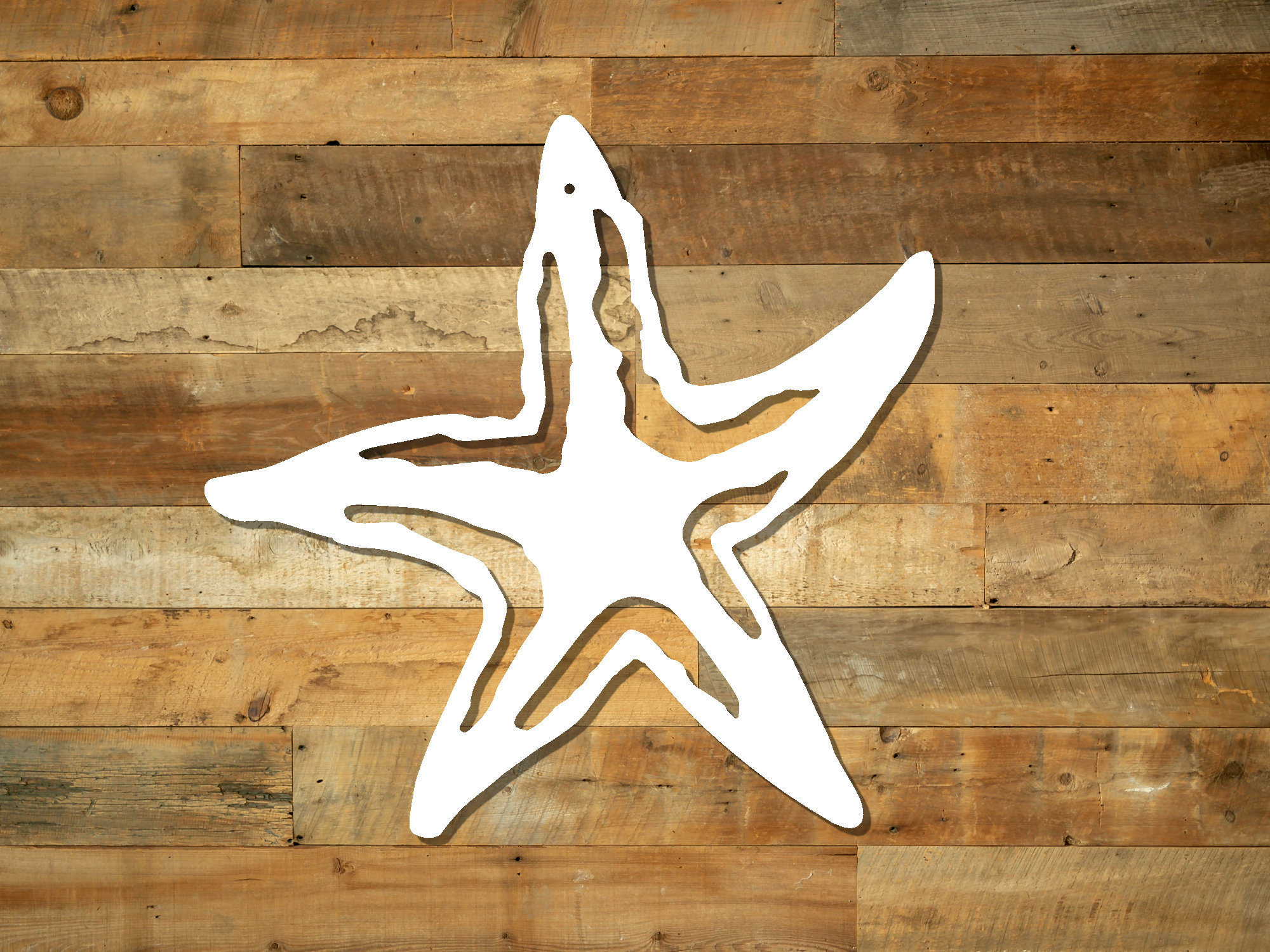 Starfish Metal Wall Art Star Fish Beach Sign Beach Metal | Etsy