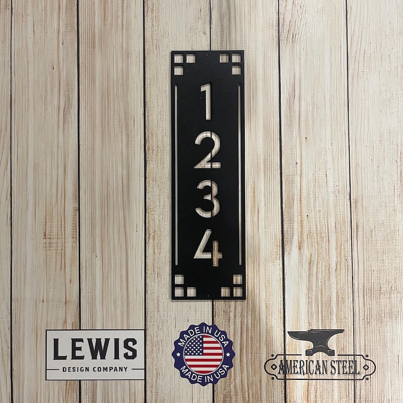 Modern Cottage Address Plaques - Etsy