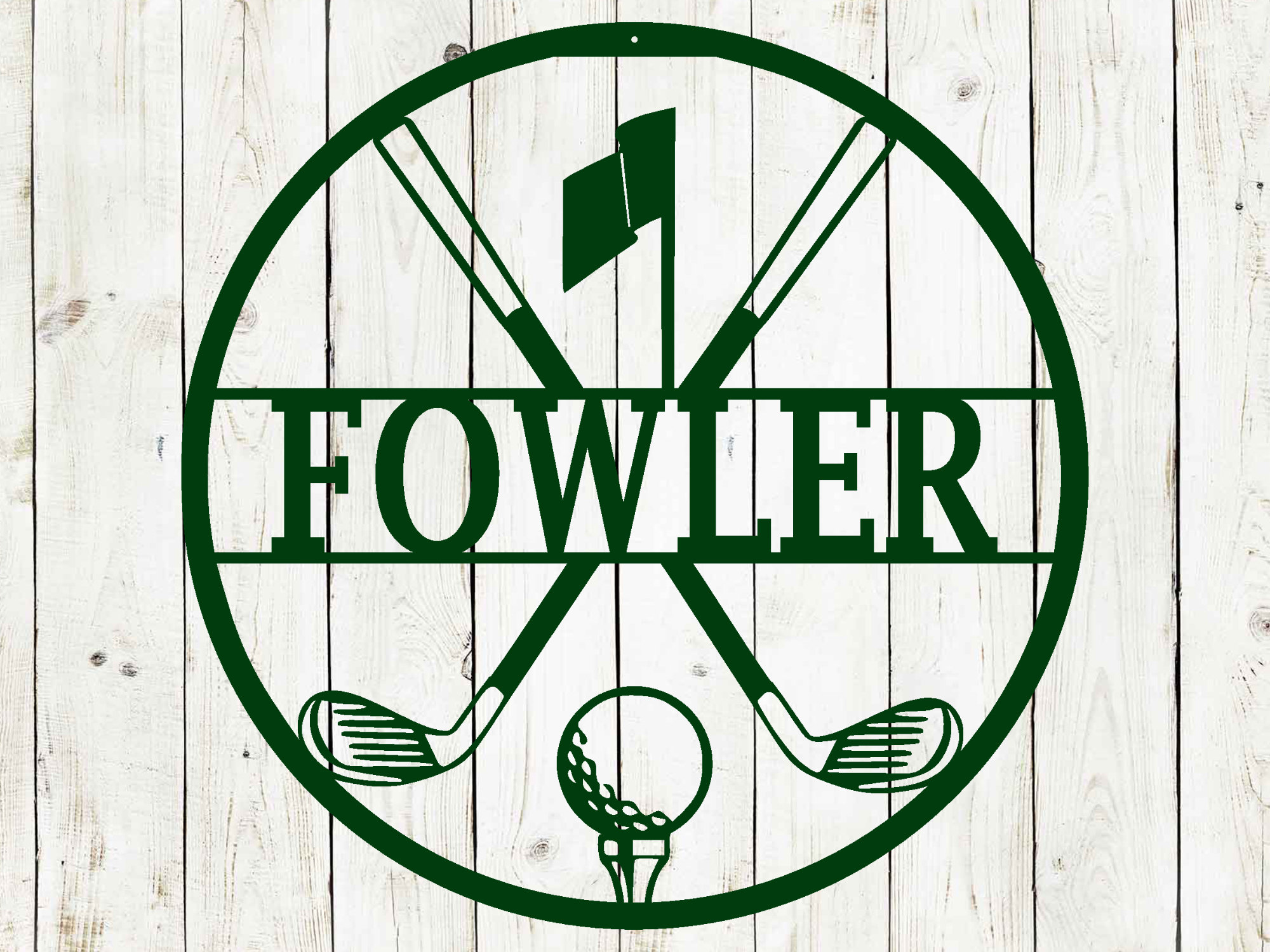 Golf Custom Name Metal Sign, Golf Sign, Bar Sign, 19th Hole, Custom ...