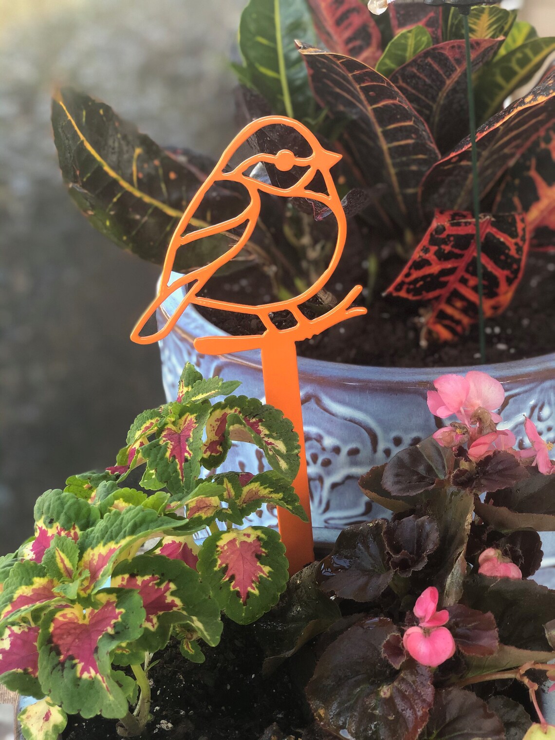 Bird Yard Sign Metal Sign Outdoor Decor Custom Metal Art - Etsy