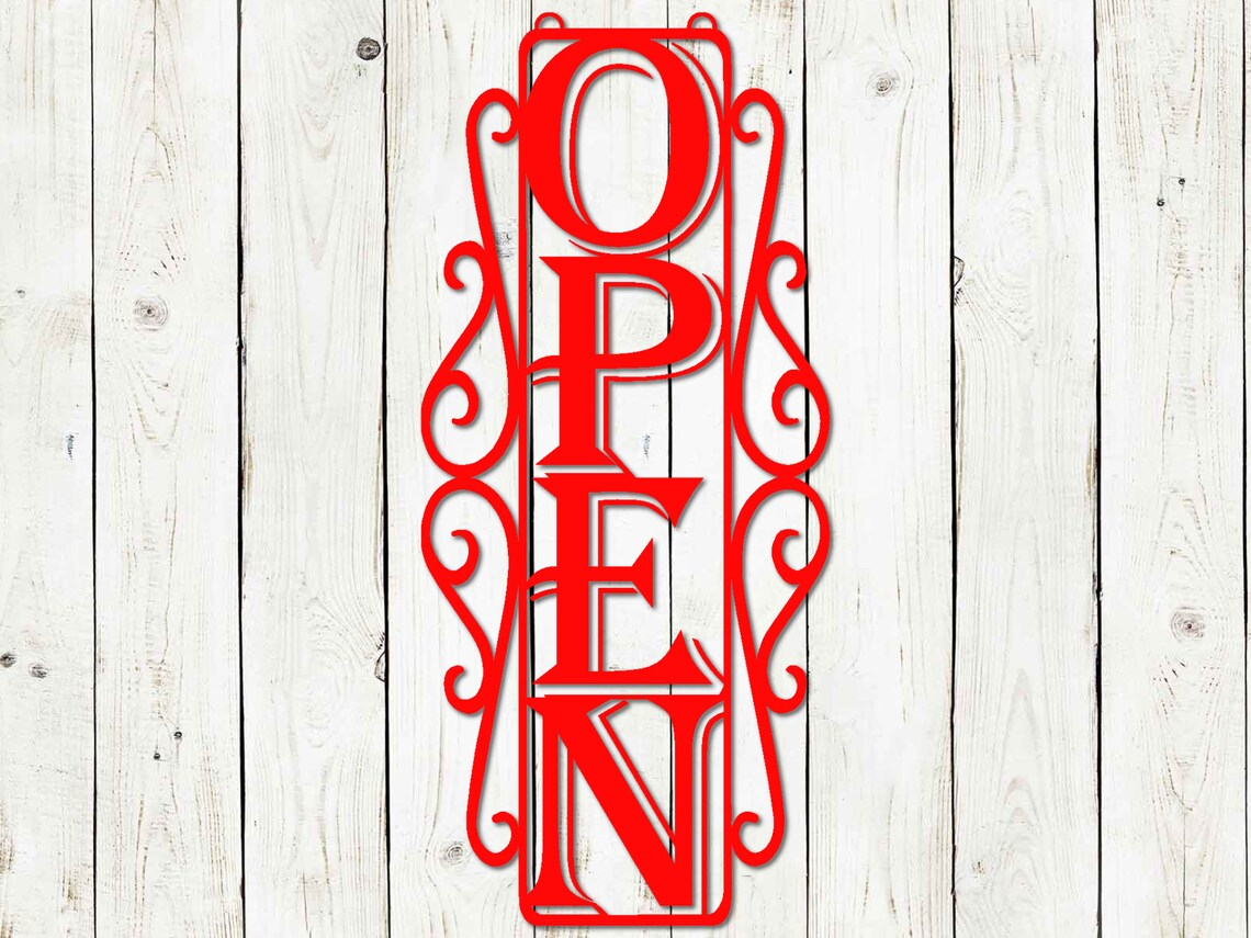 Open Metal Sign Store Sign Storefront Signage Open for - Etsy