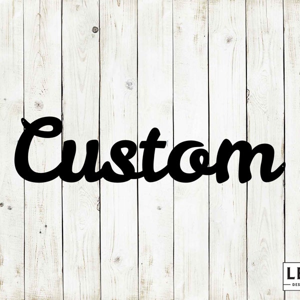 Metal Name Plate - Etsy