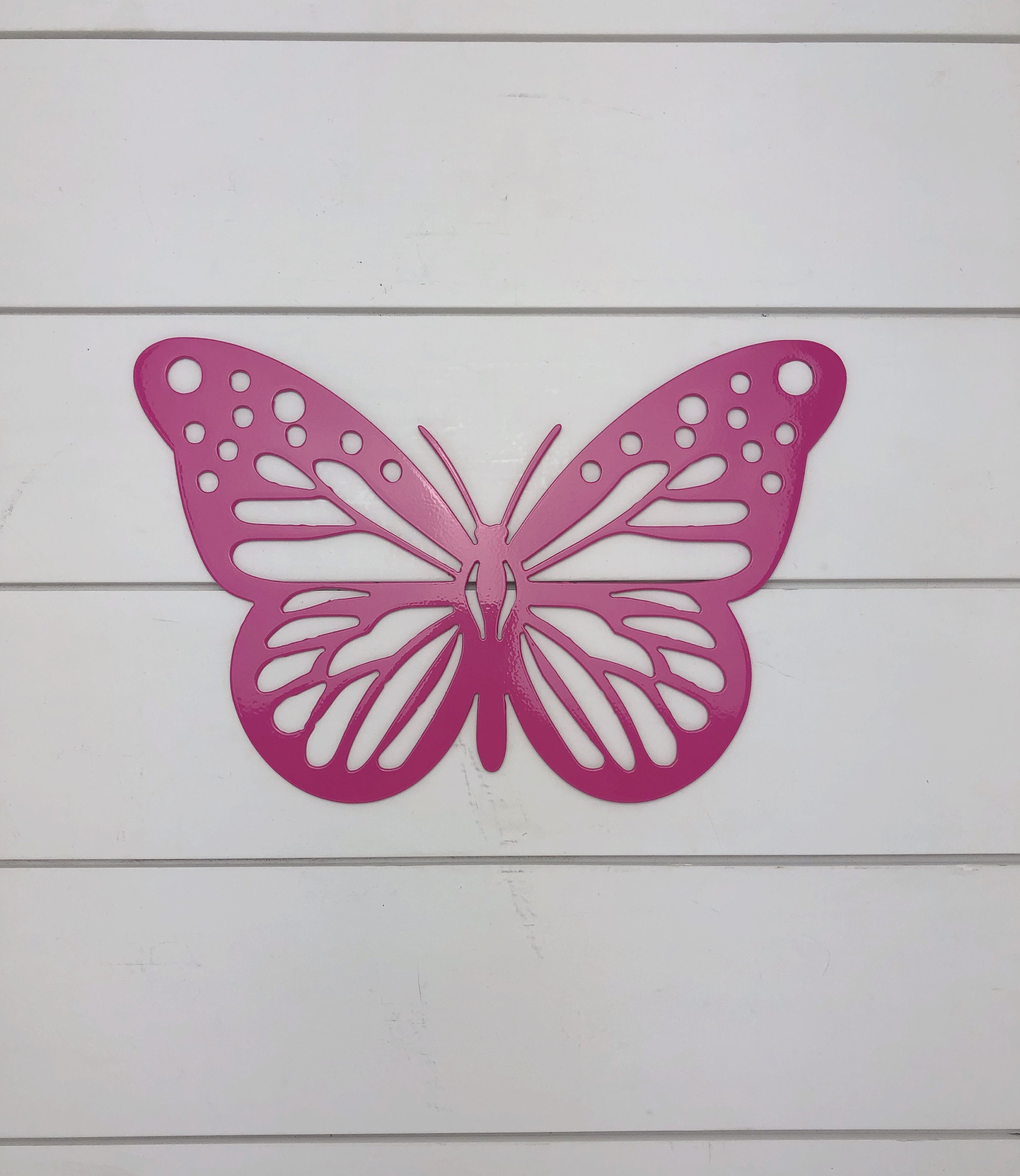 Butterfly Metal Sign Butterfly Sign Butterfly Garden Decor - Etsy