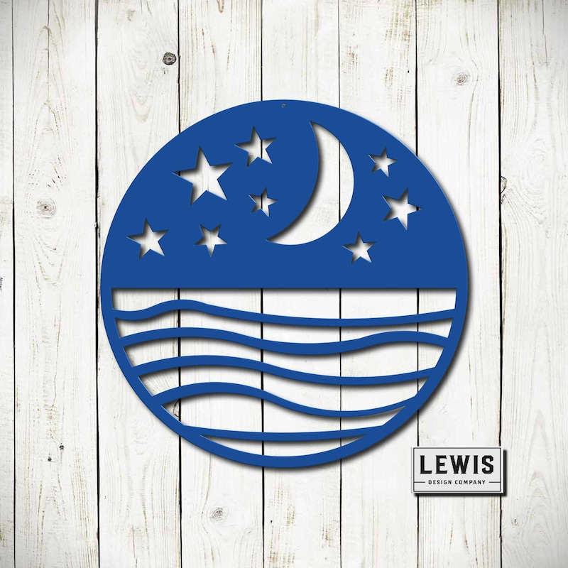 Metal Moon Wall Art - Etsy