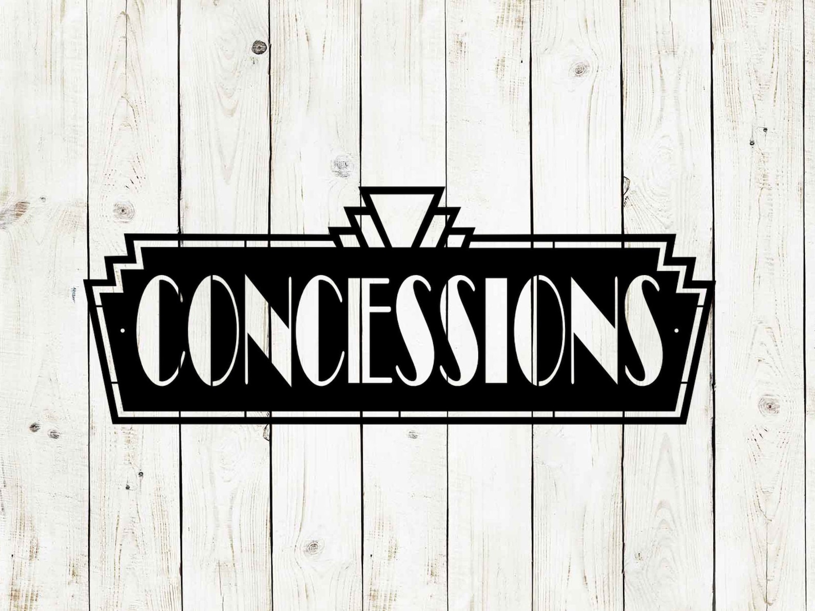 Movie Theater Concessions Metal Sign Movie Sign Home - Etsy