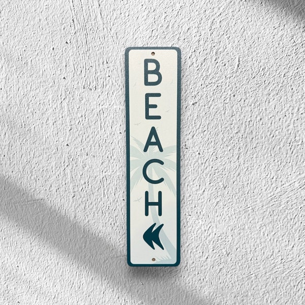 Beach Direction Sign - Etsy