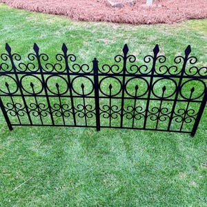 Decorative Metal Garden Edging, Garden Fence Decoration, Metal Garden ...