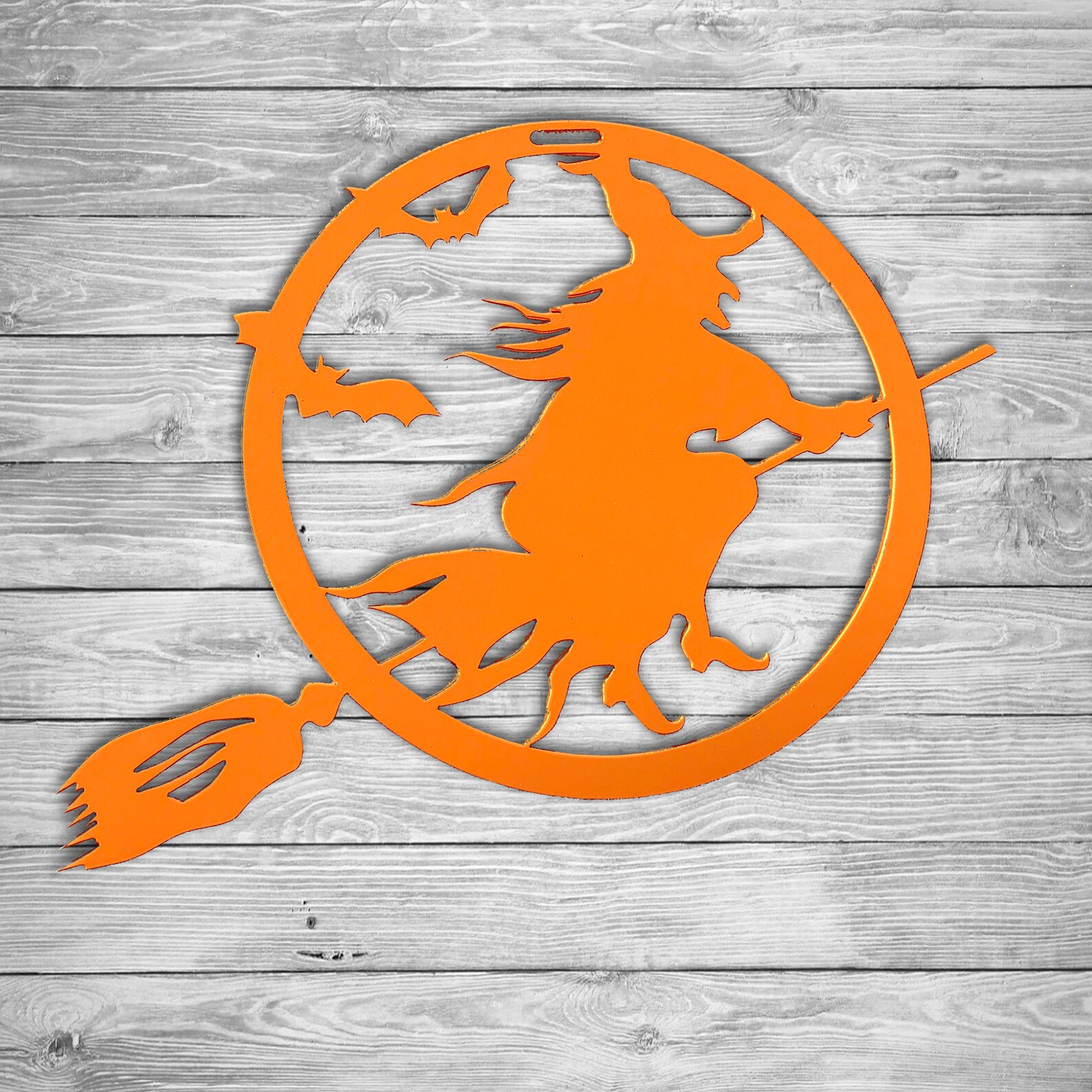 Witch Metal Sign Witch Sign Halloween Door Hanger Halloween - Etsy