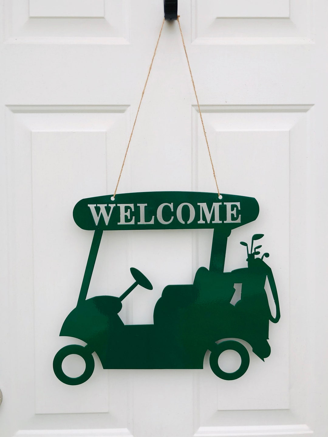 Golf Cart Welcome Sign, Golf Cart Sign, Golf Sign, Golfing, Golf Decor ...