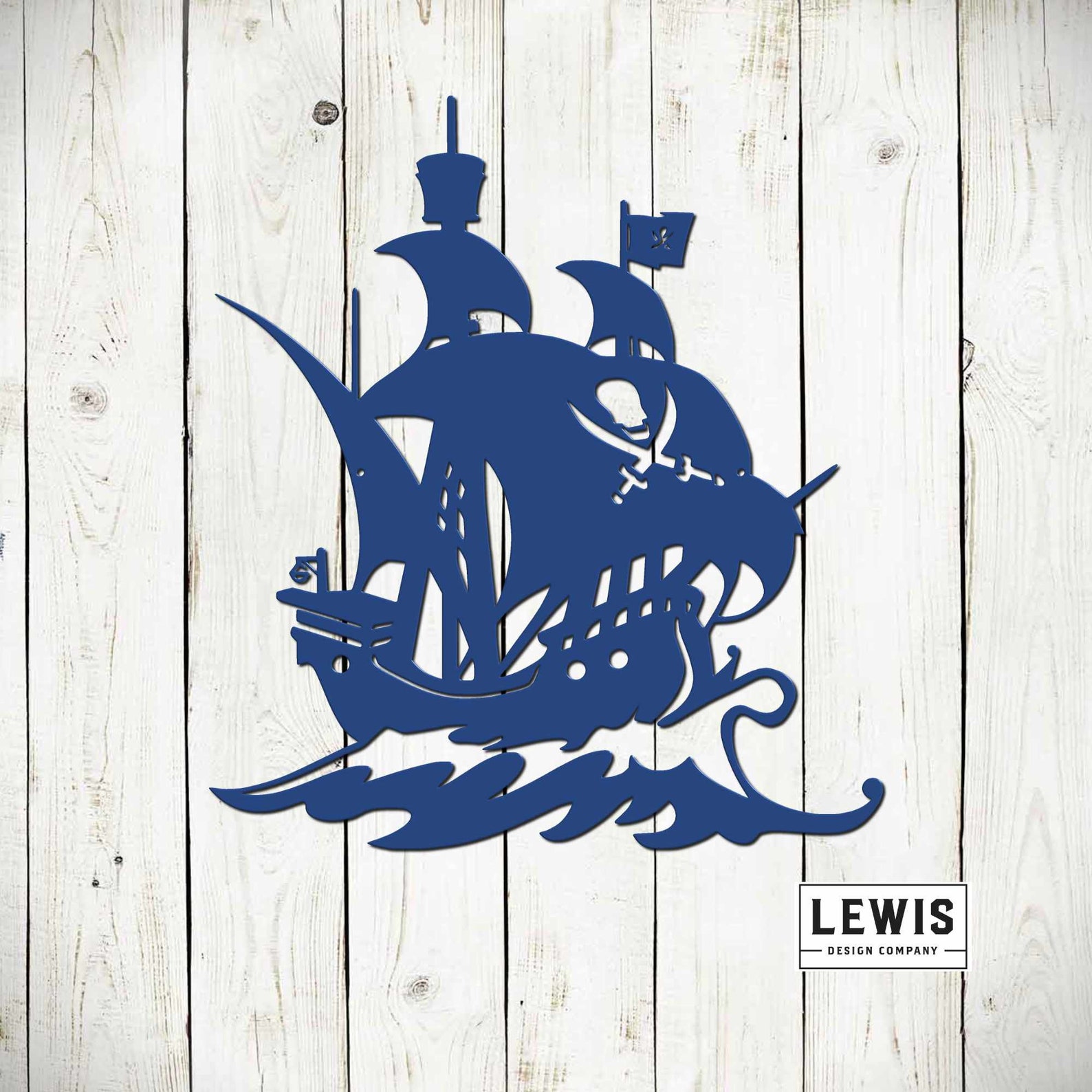 Pirate Ship Wall Decoration Metal Powder Coated Pirate Ship - Etsy