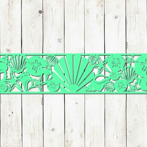 Sand Dollar, Shell, and Starfish Wall Art, Seashells, Beach House ...