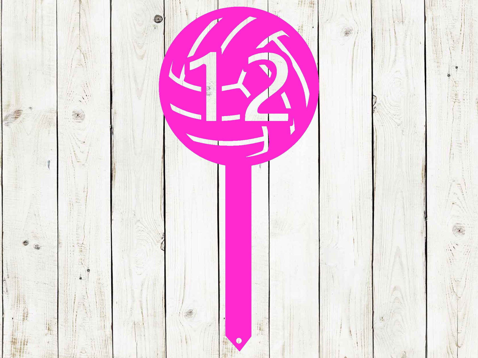 Volleyball Custom Stake Metal Sign Volleyball Volleyball | Etsy