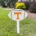 Tennessee Volunteers Football Stake Metal Sign, Football Sign, Football ...