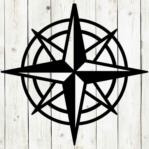 Compass Rose Sign - Etsy