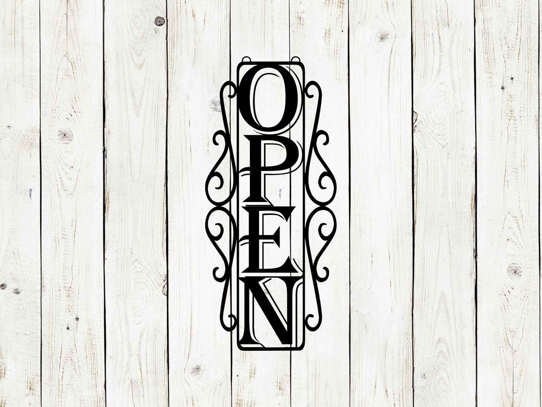 Open Metal Sign, Store Sign, Storefront Signage, Open for Business Sign ...