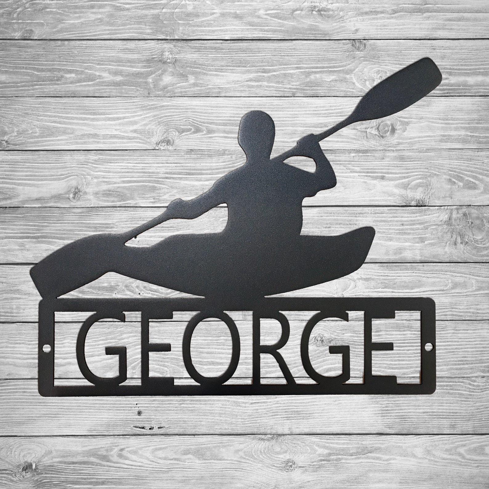 Kayak Custom Name Sign Kayak Sign Kayaking Sports Sign - Etsy