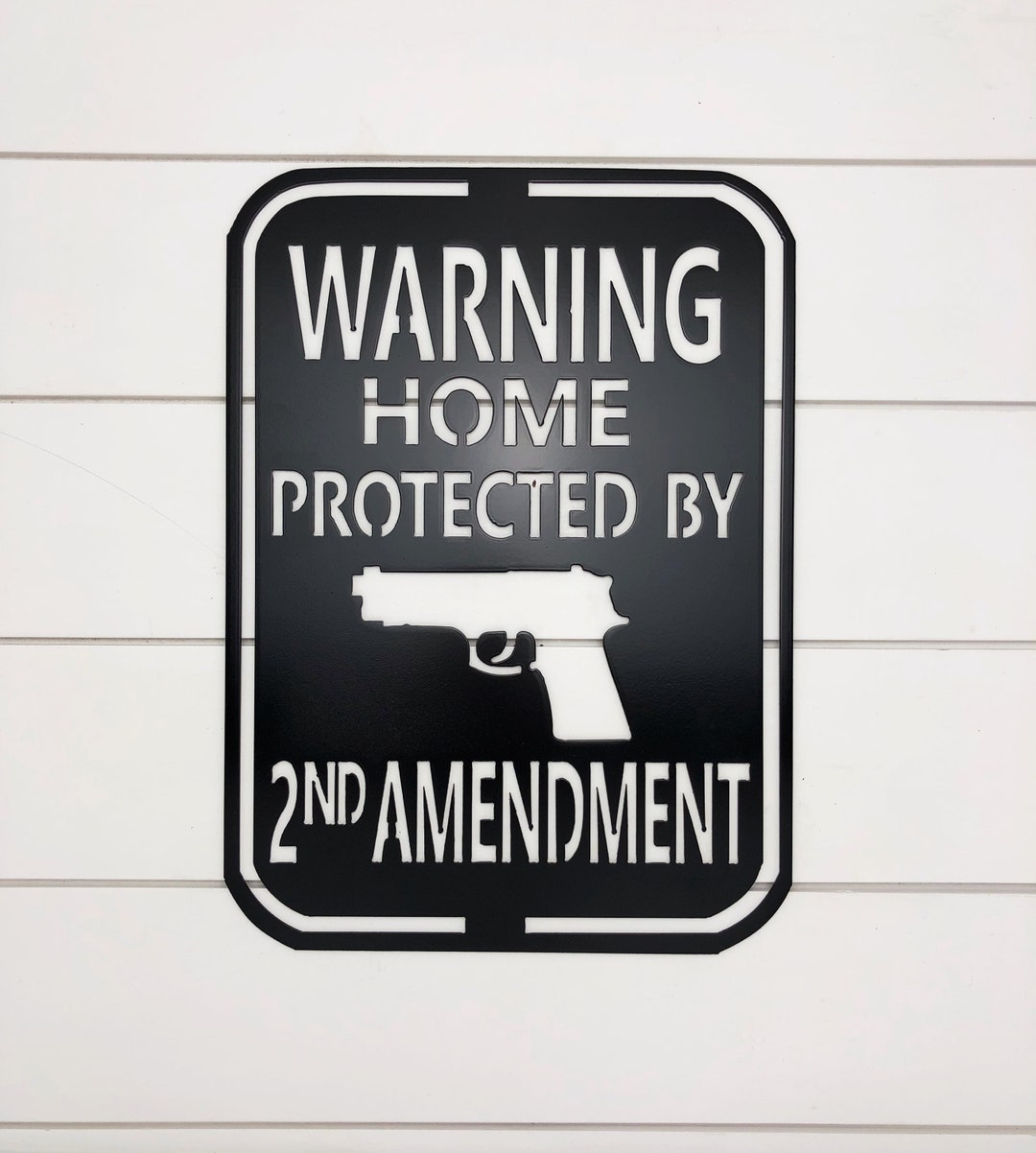 2nd Amendment Metal Sign, 2nd Amendment Sign, Second Amendment Sign ...