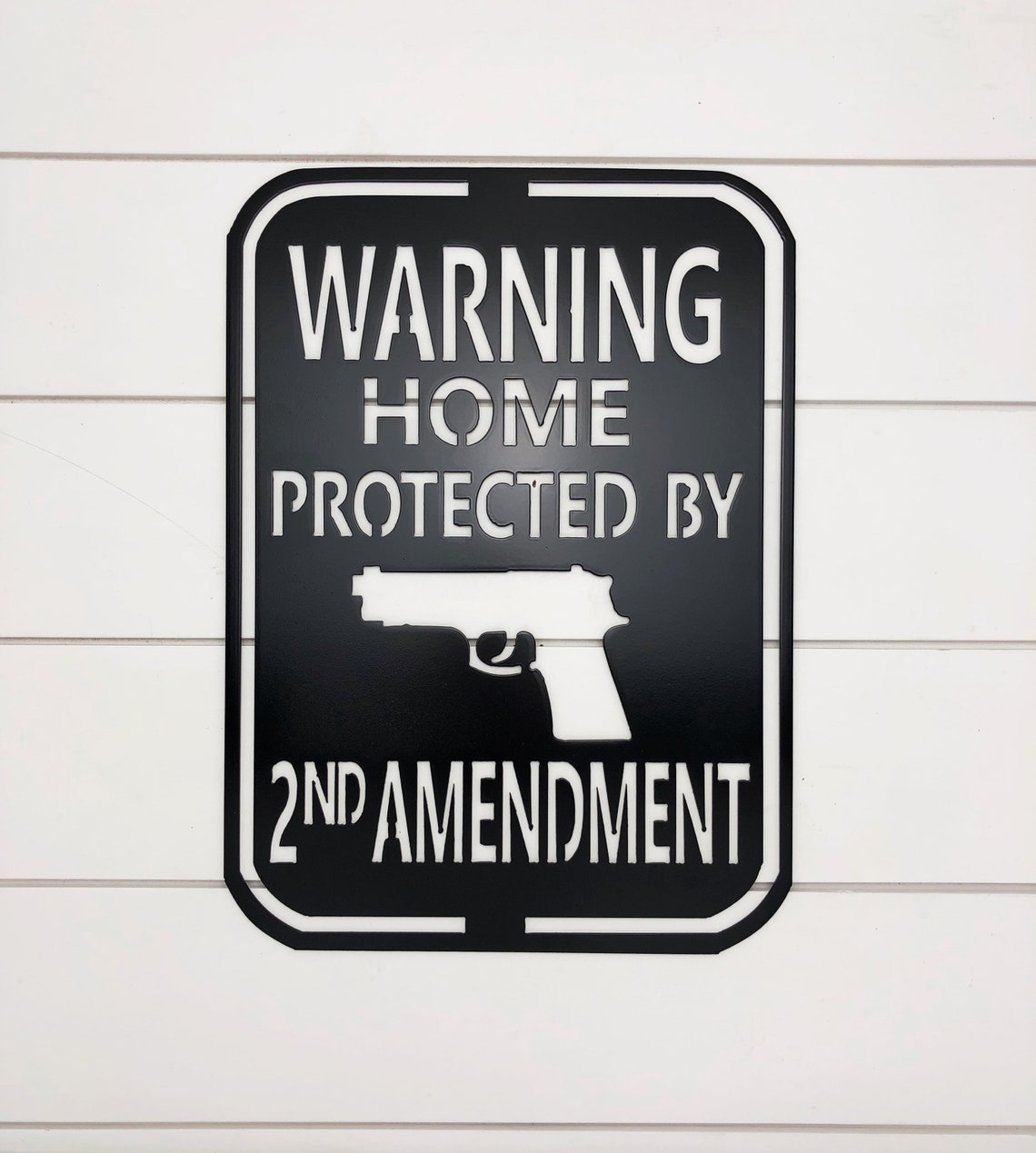 2nd Amendment Metal Sign 2nd Amendment Sign Second Amendment - Etsy