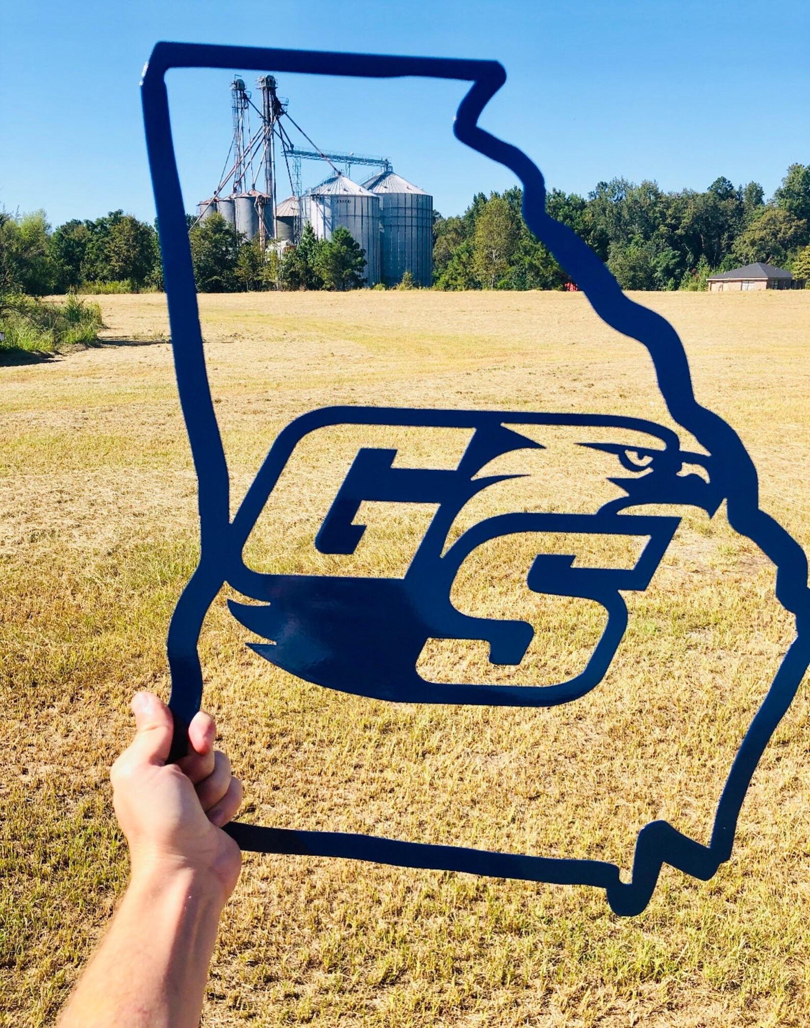 Georgia Southern Metal Sign Georgia Southern GSU Georgia Etsy georgia-southern-metal-sign-georgia-southern-gsu-georgia-etsy