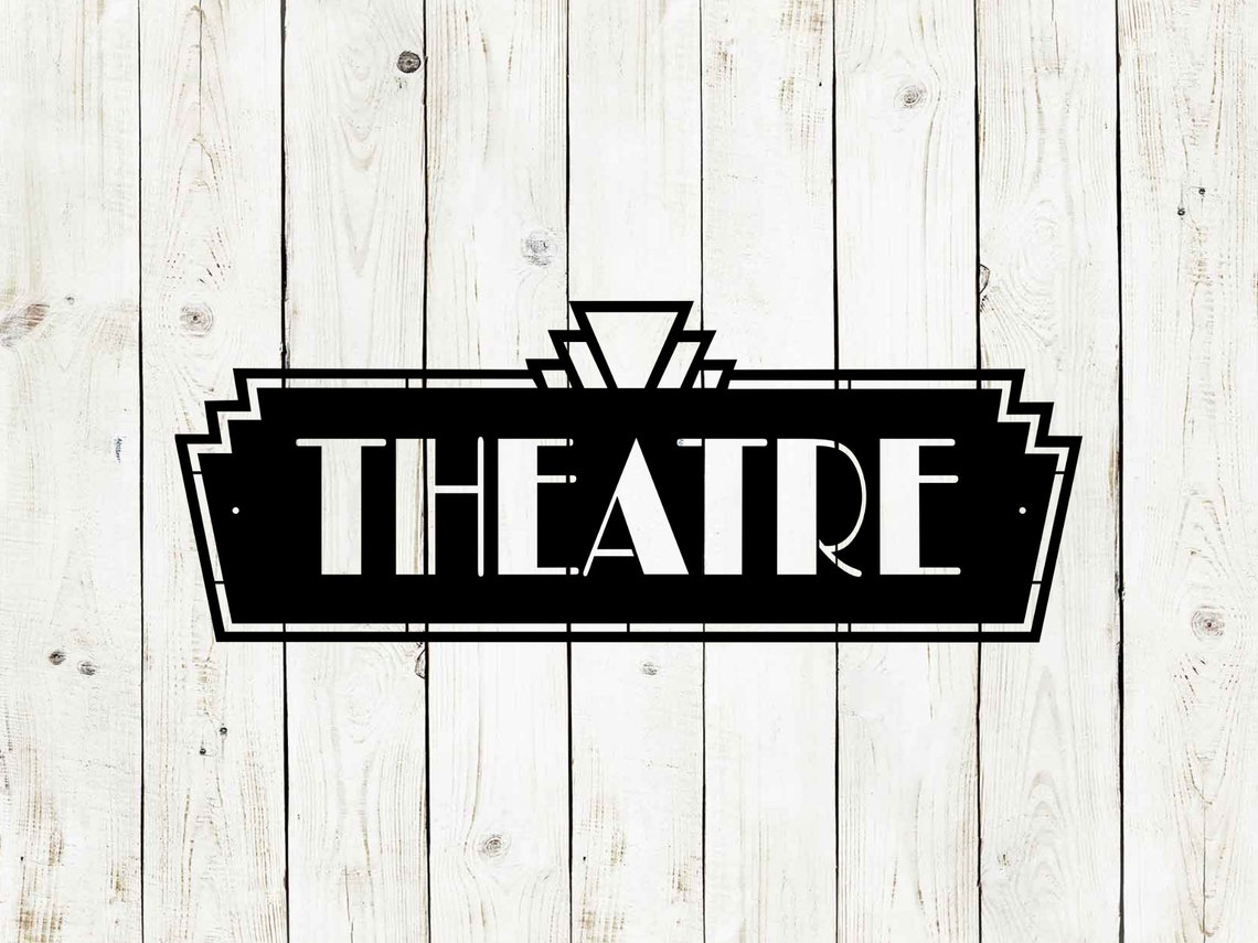 Movie Theatre Metal Sign Theatre Movie Sign Home Theater - Etsy