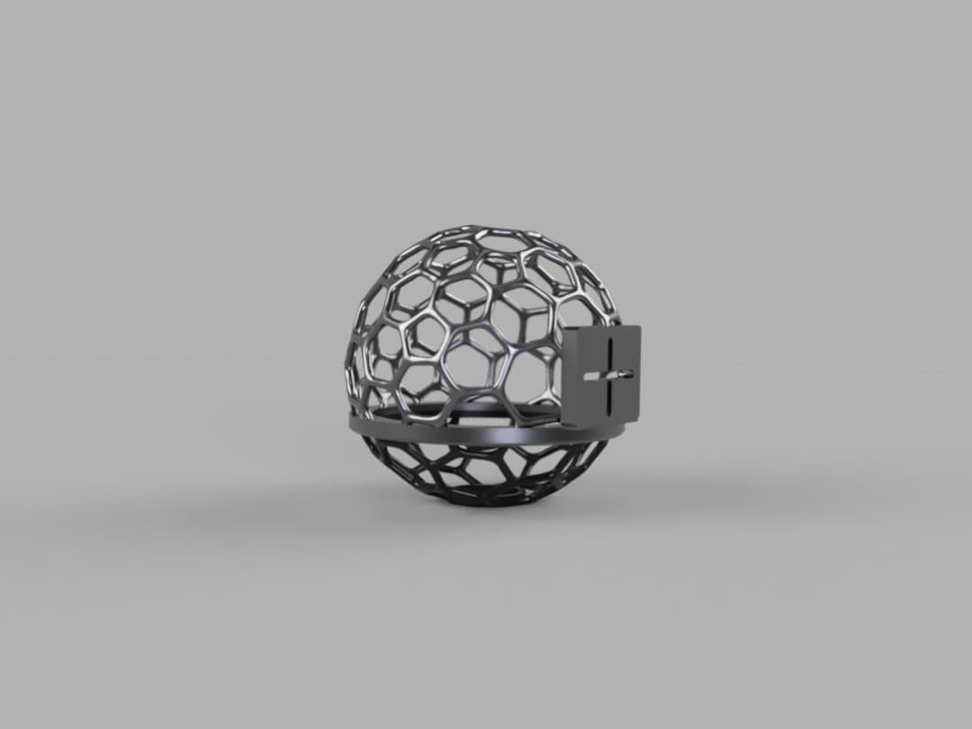 3D Printable Atmo-sphere Microphone Isolation Cage for Small Omni Mics ...