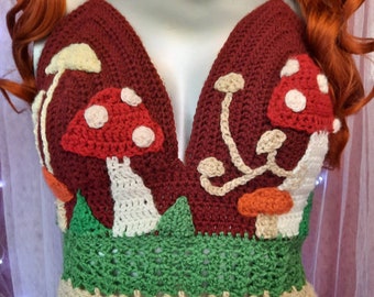 Mushroom Bra - Etsy