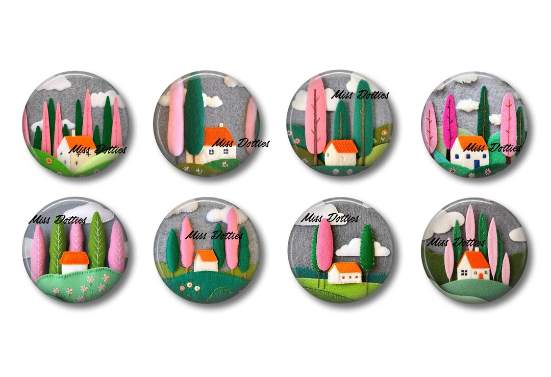 Landscape Pins, Landscape Magnets, Landscape Flat Backs, Landscape ...