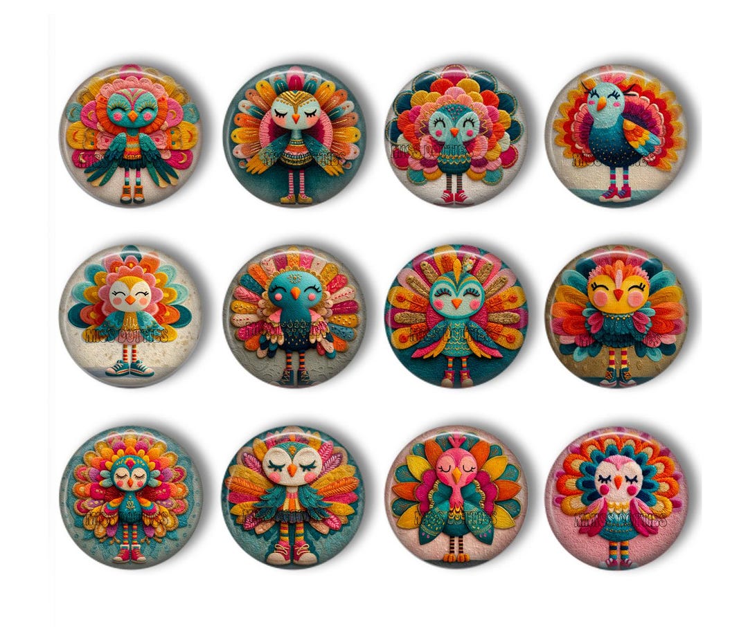 Thanksgiving Pins, Thanksgiving Flat Backs, Thanksgiving Magnets ...