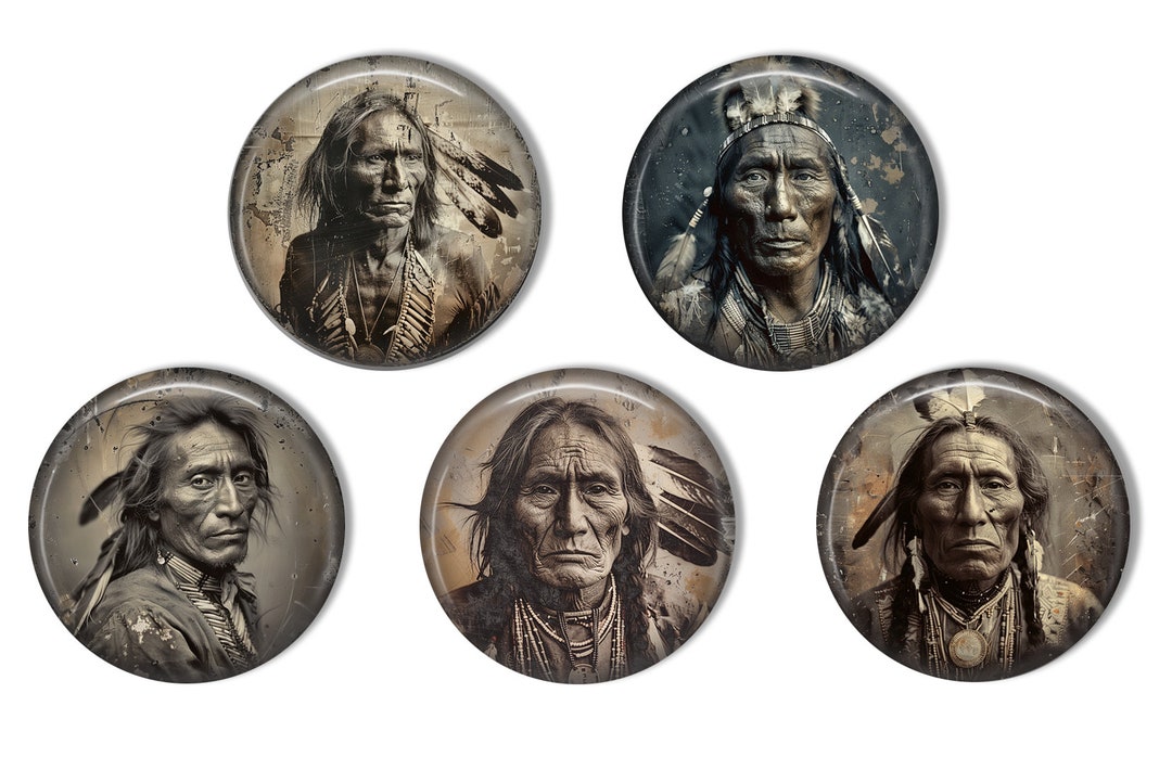 Native American Flairs Pins, Native American Flat Backs, Native ...