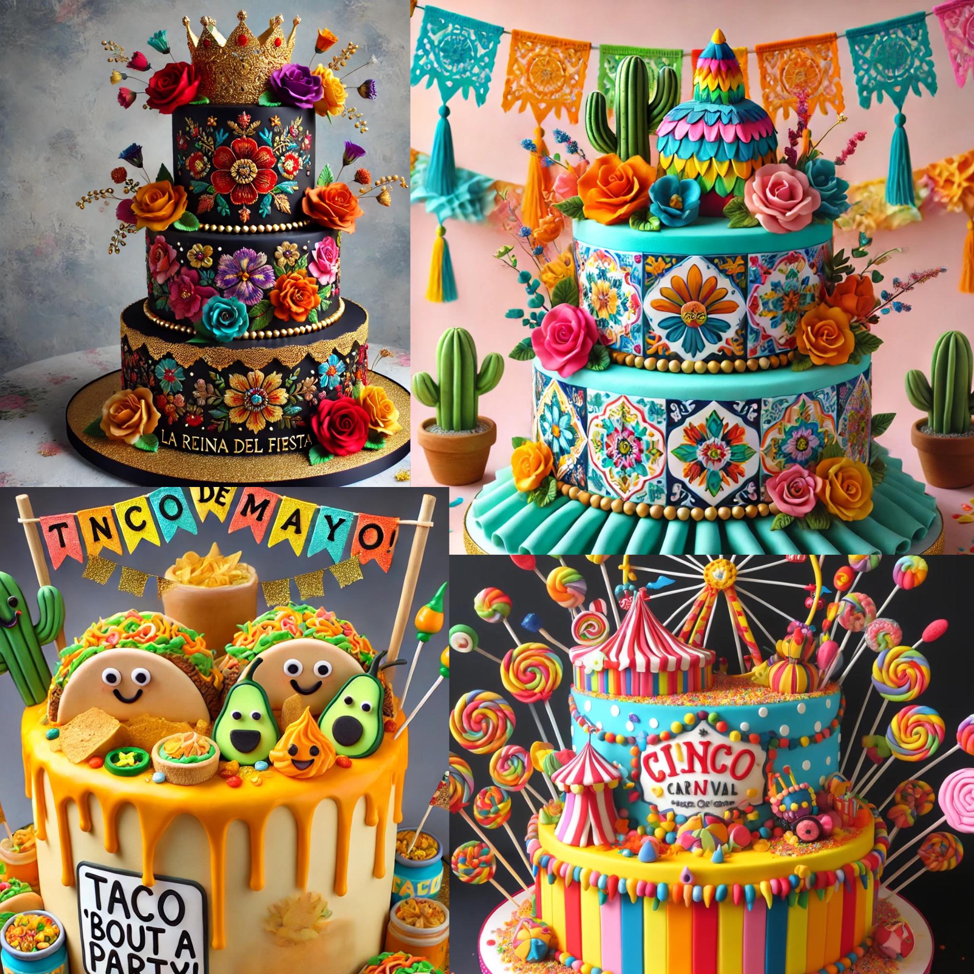 25 Custom Cinco De Mayo Cakes Designs/5 PDF 5 DESIGNS /fiesta in the ...