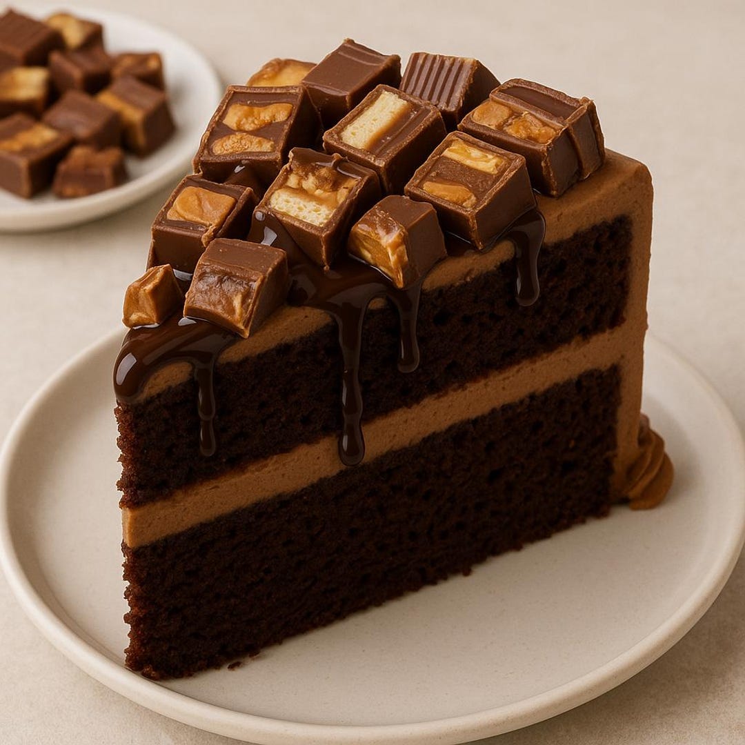 Candy Bar Explosion Cake Recipe/over-the-top Cake/kids Party Cake ...